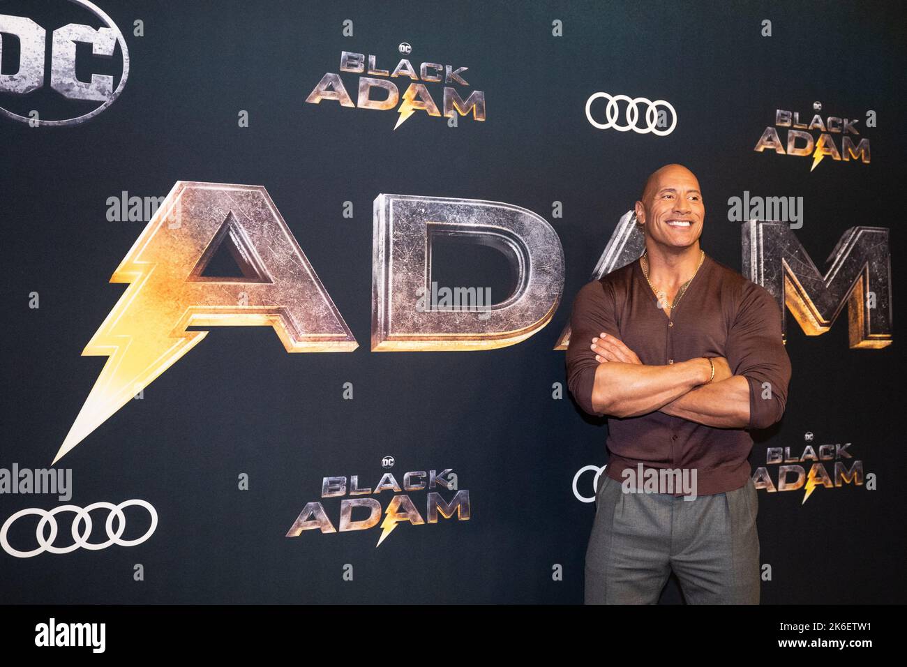 Toronto, Canada Oct. 13, 2022. Dwayne Johnson, star and producer of the ...