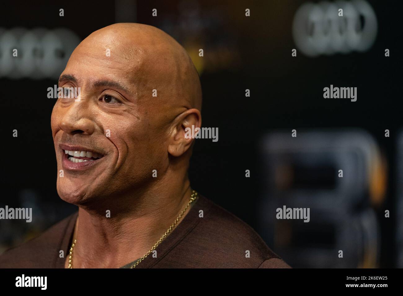 Toronto, Canada Oct. 13, 2022. Dwayne Johnson, star and producer of the ...