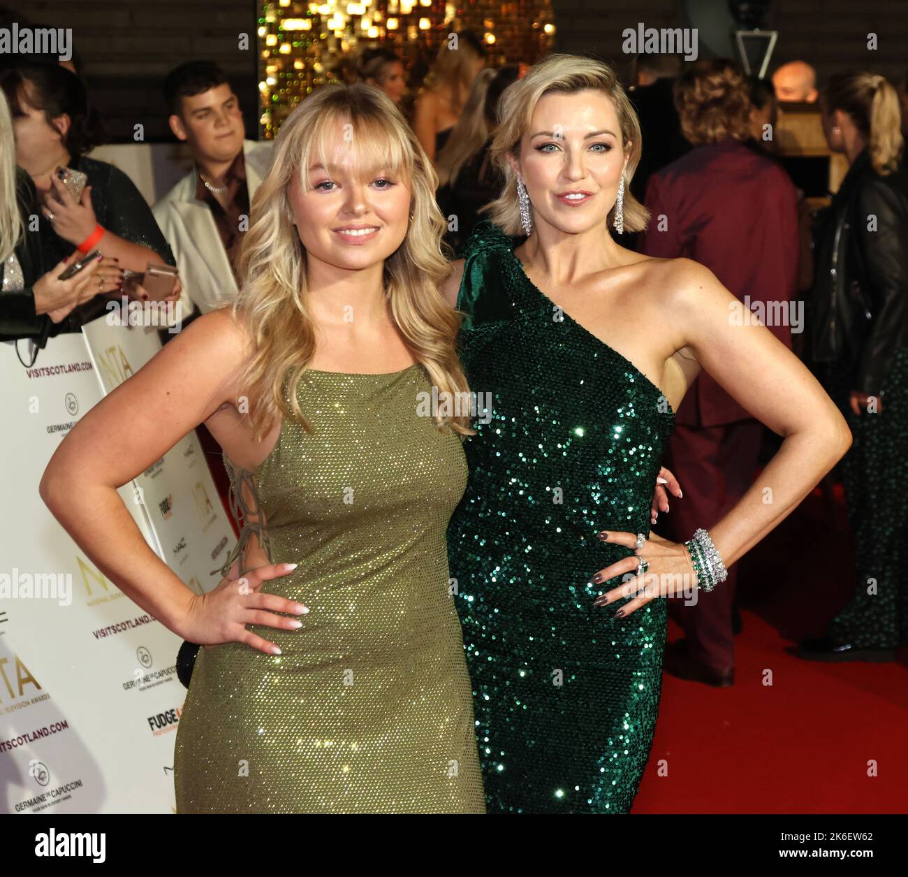 Jemma Donovan and Jacinta Stapleton, National Television Awards, OVO Arena, Wembley, London, UK ...