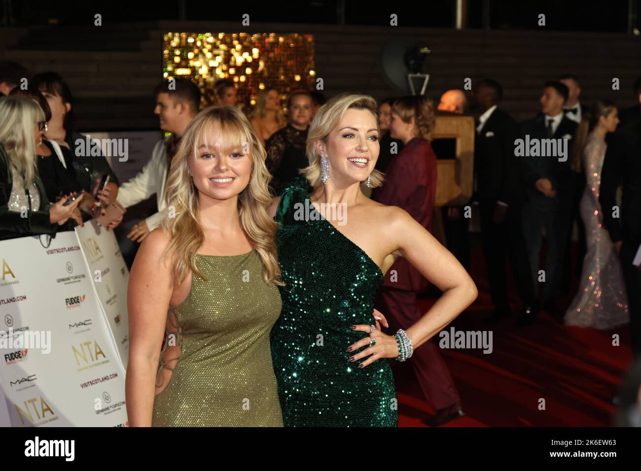 Jemma Donovan and Jacinta Stapleton, National Television Awards, OVO Arena, Wembley, London, UK ...