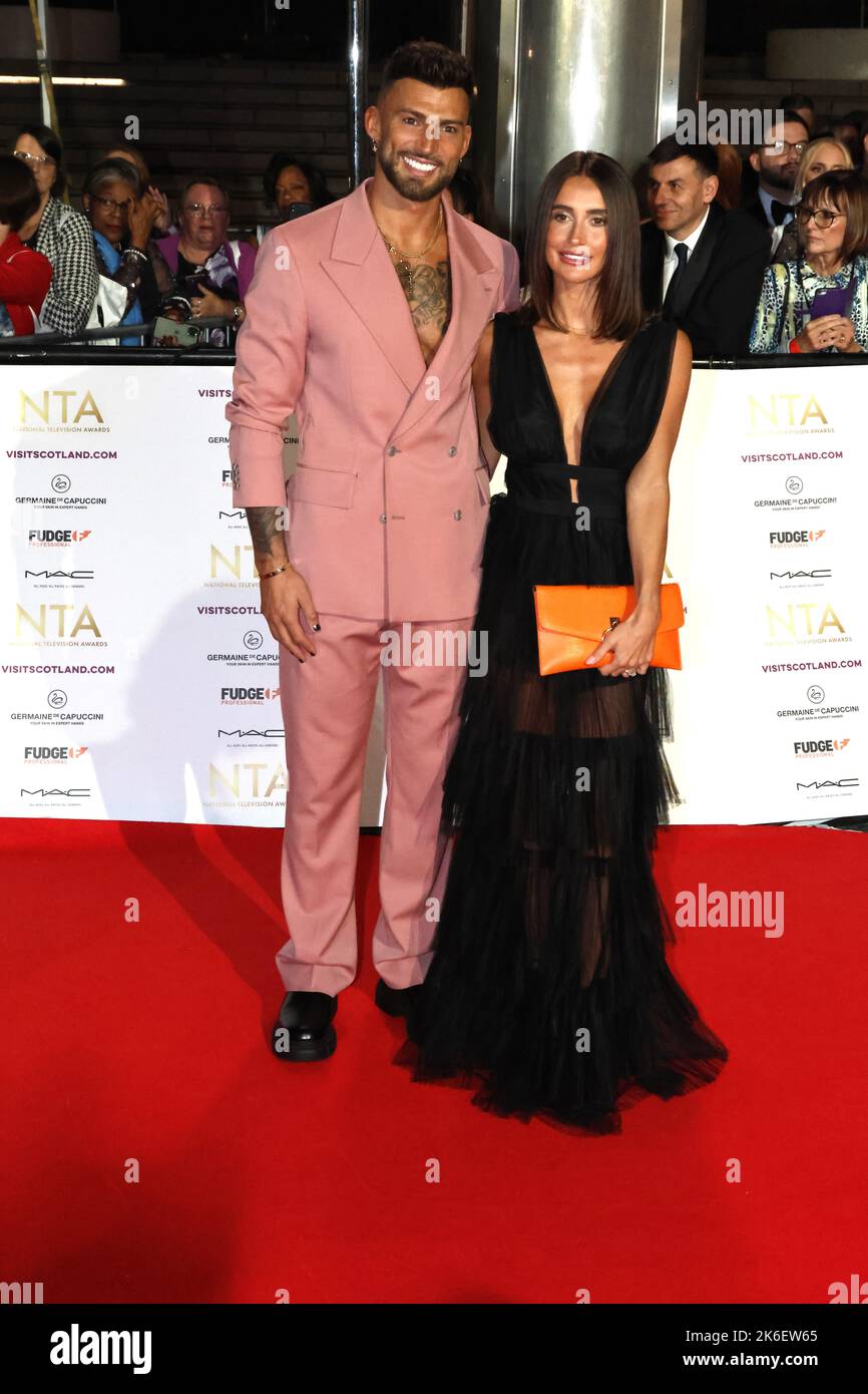 Jake Quickenden & Sophie Quickenden, National Television Awards, OVO ...