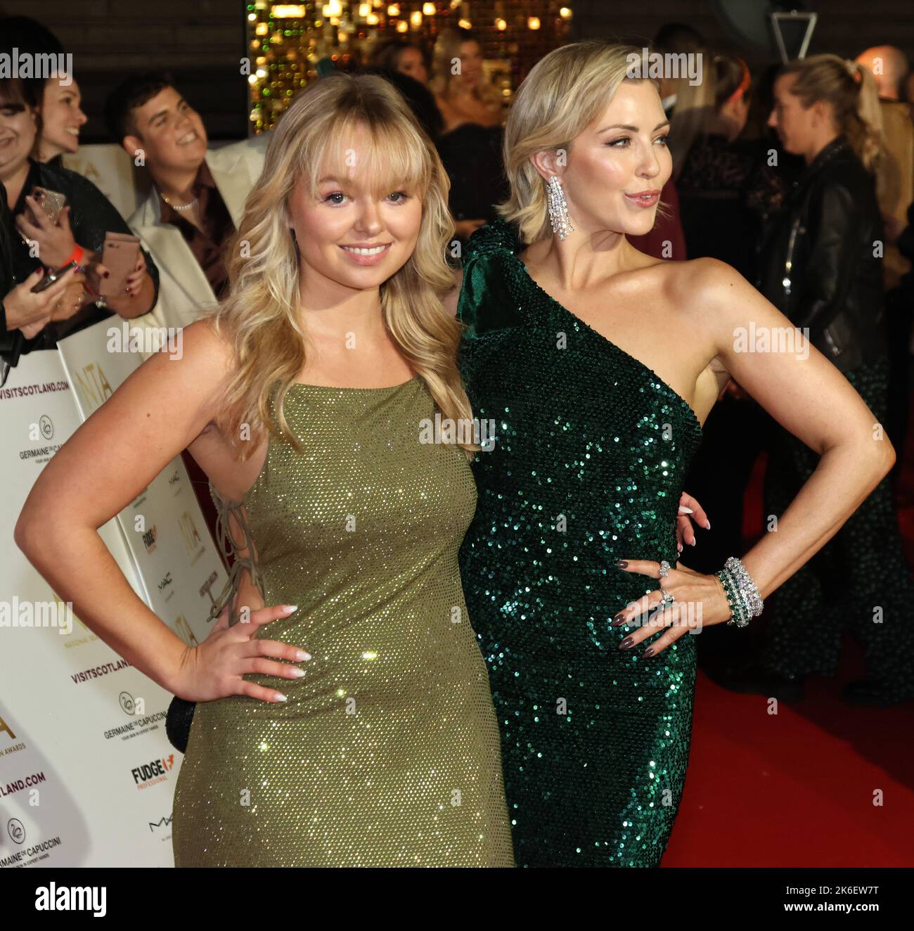 Jemma Donovan and Jacinta Stapleton, National Television Awards, OVO Arena, Wembley, London, UK ...