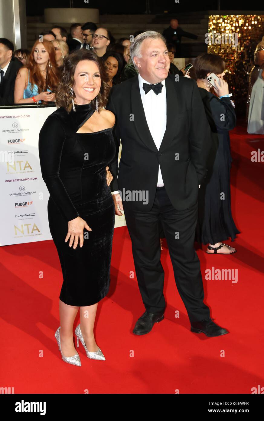 Susanna Reid and Ed Balls, National Television Awards, OVO Arena ...
