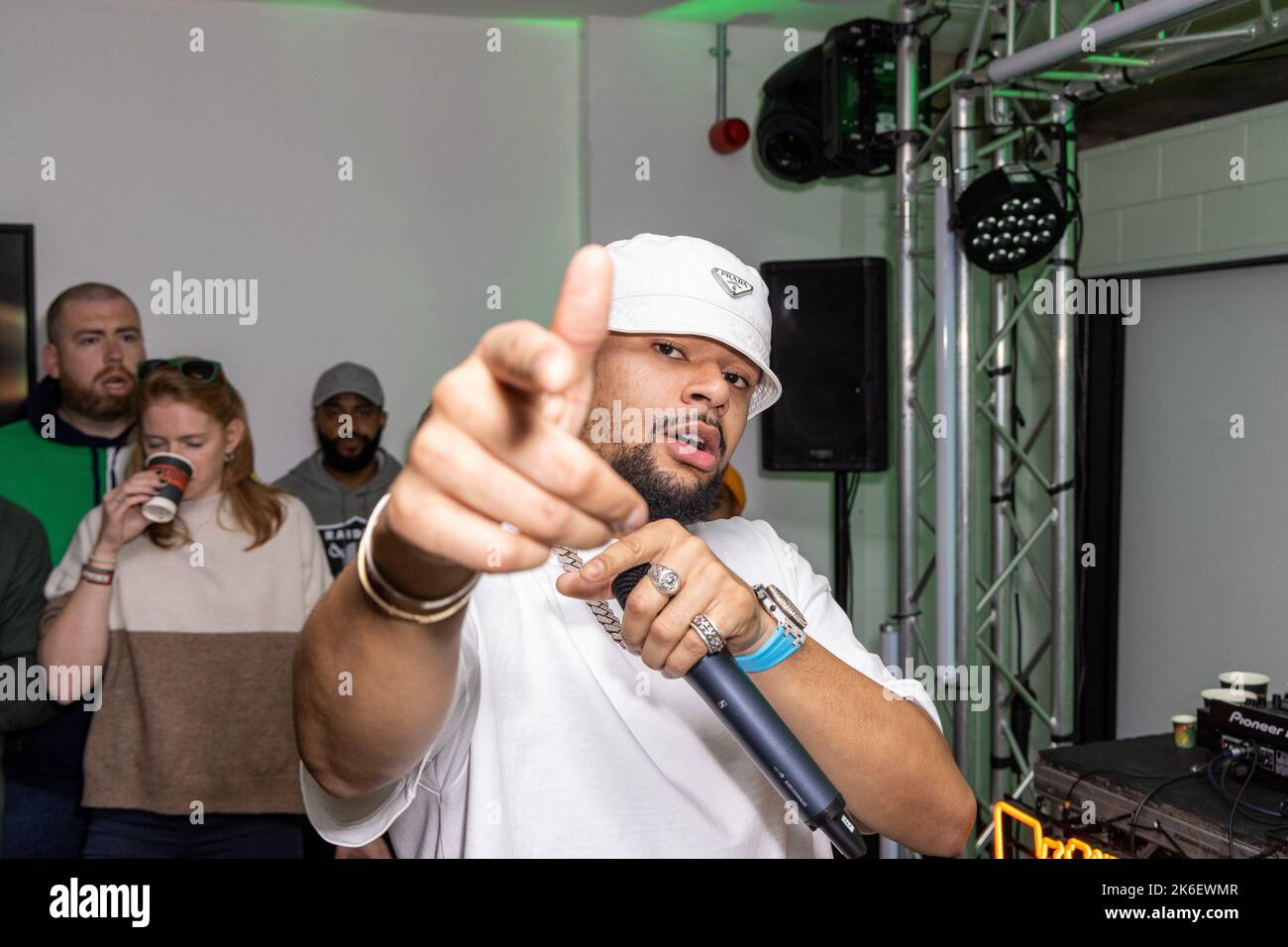 London, UK. 13th Oct, 2022. Singer, Wes Nelson performs at the ...