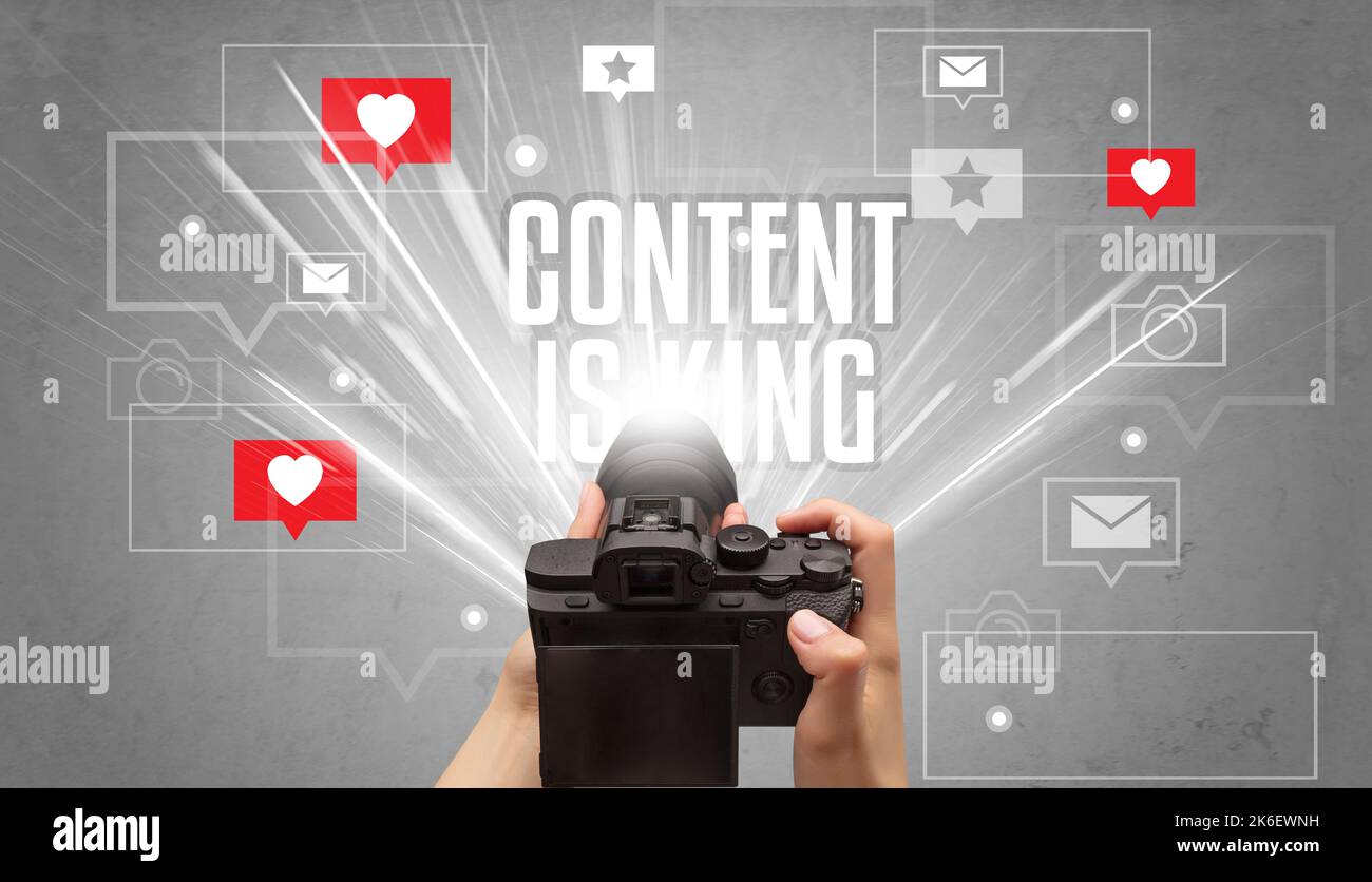 Close-up of a hand taking photos Stock Photo - Alamy