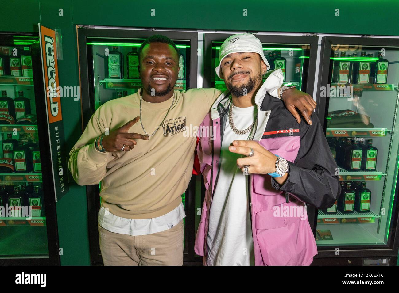 London, UK - 13 Oct 2022, (L-R) Michael Dapaah and Wes Nelson attend ...