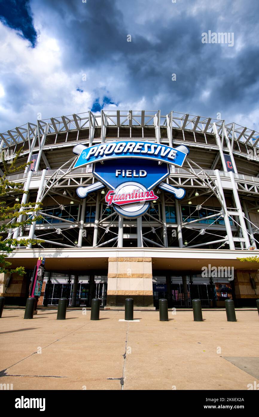 Cleveland guardians baseball stadium hi-res stock photography and ...