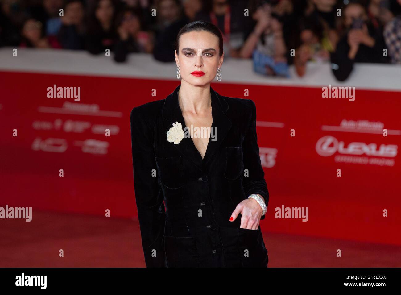 October 13, 2022, Rome, Italy: Italian actress Kasia Smutniak attends ...