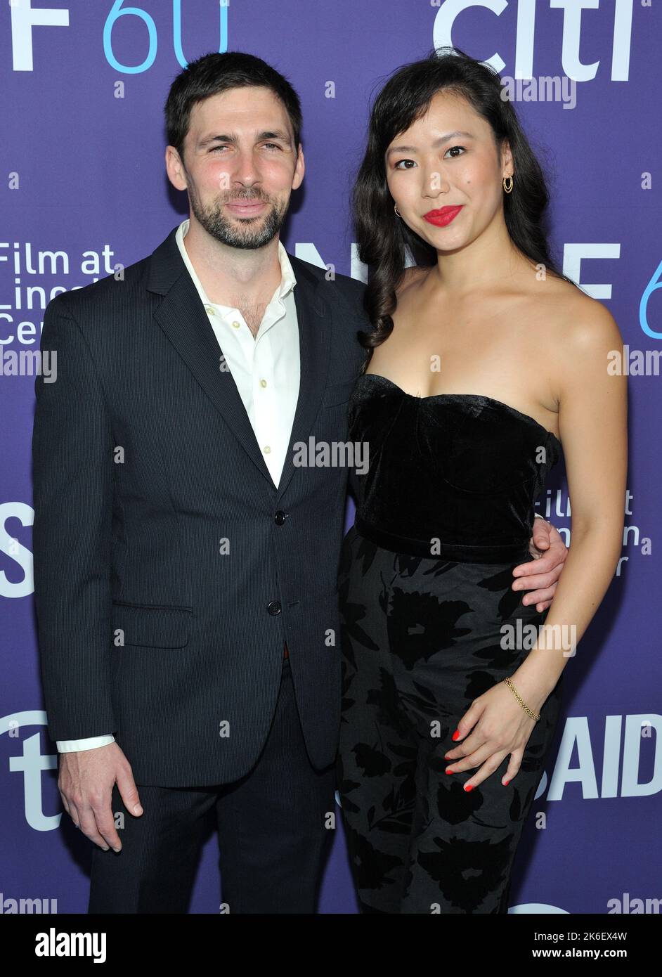 L-R: Matthew Campbell and Ashley Chiu attend the 60th NY Film Festival ...