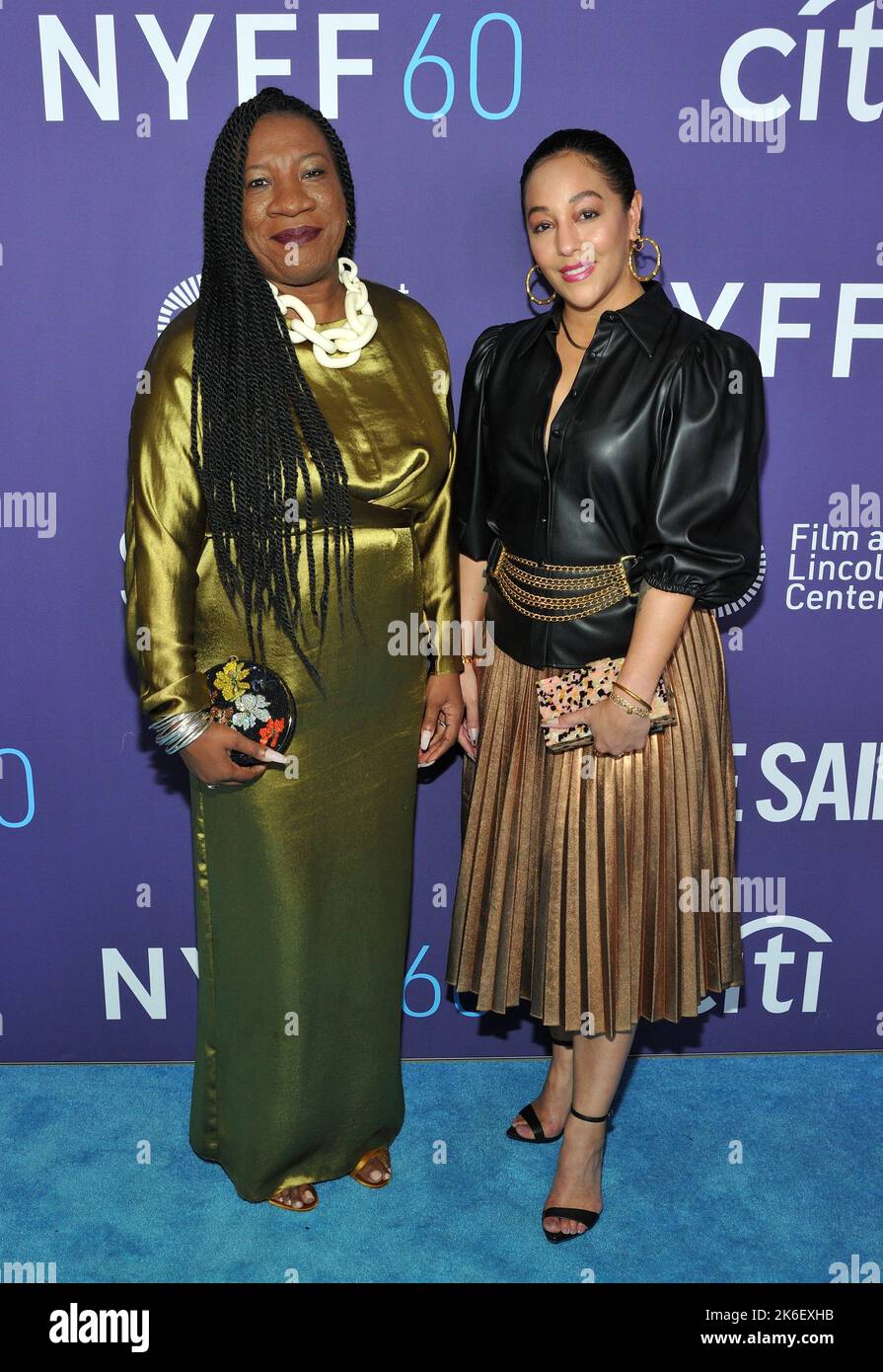 New York, USA. 13th Oct, 2022. L-R: Tarana Burke and Dani Ayers attend ...