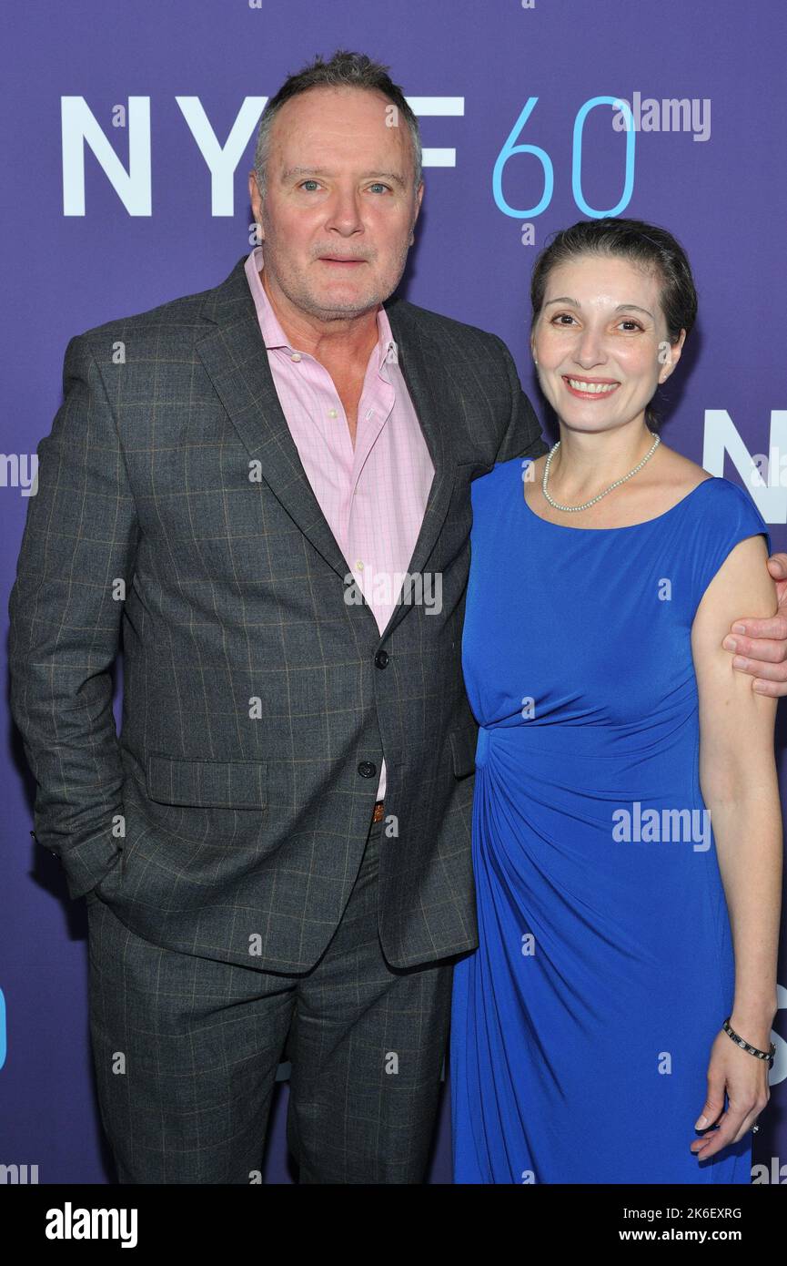 New York, USA. 13th Oct, 2022. L-R: Sean Cullen and Tess Cullen attend ...