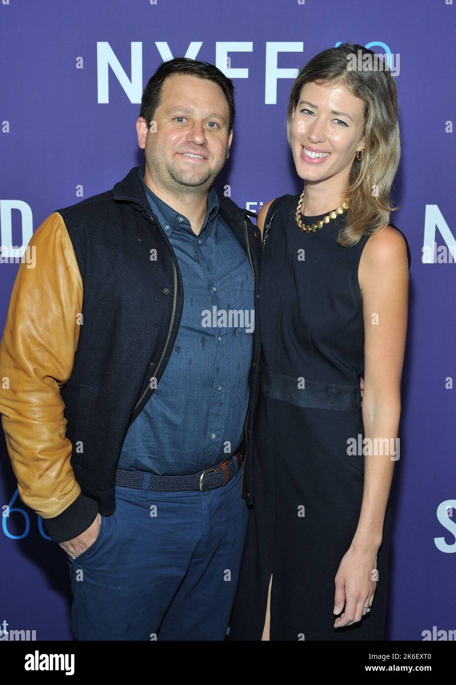 New York, USA. 13th Oct, 2022. L-R: Davram Stiefler and Carolyn Dopp ...