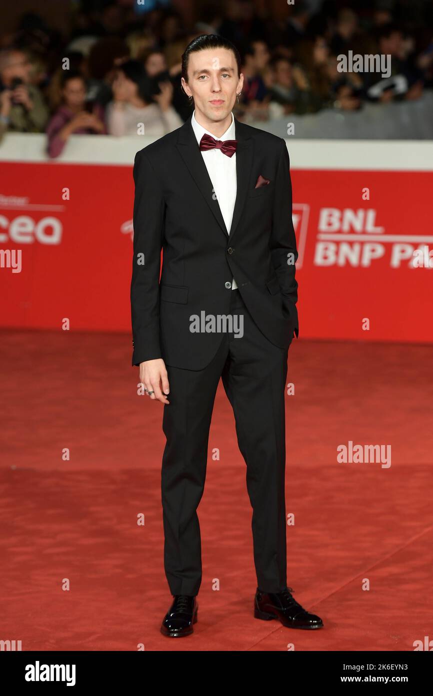 Lorenzo Mellini attends the red carpet of the movie "Colibrì" at the ...