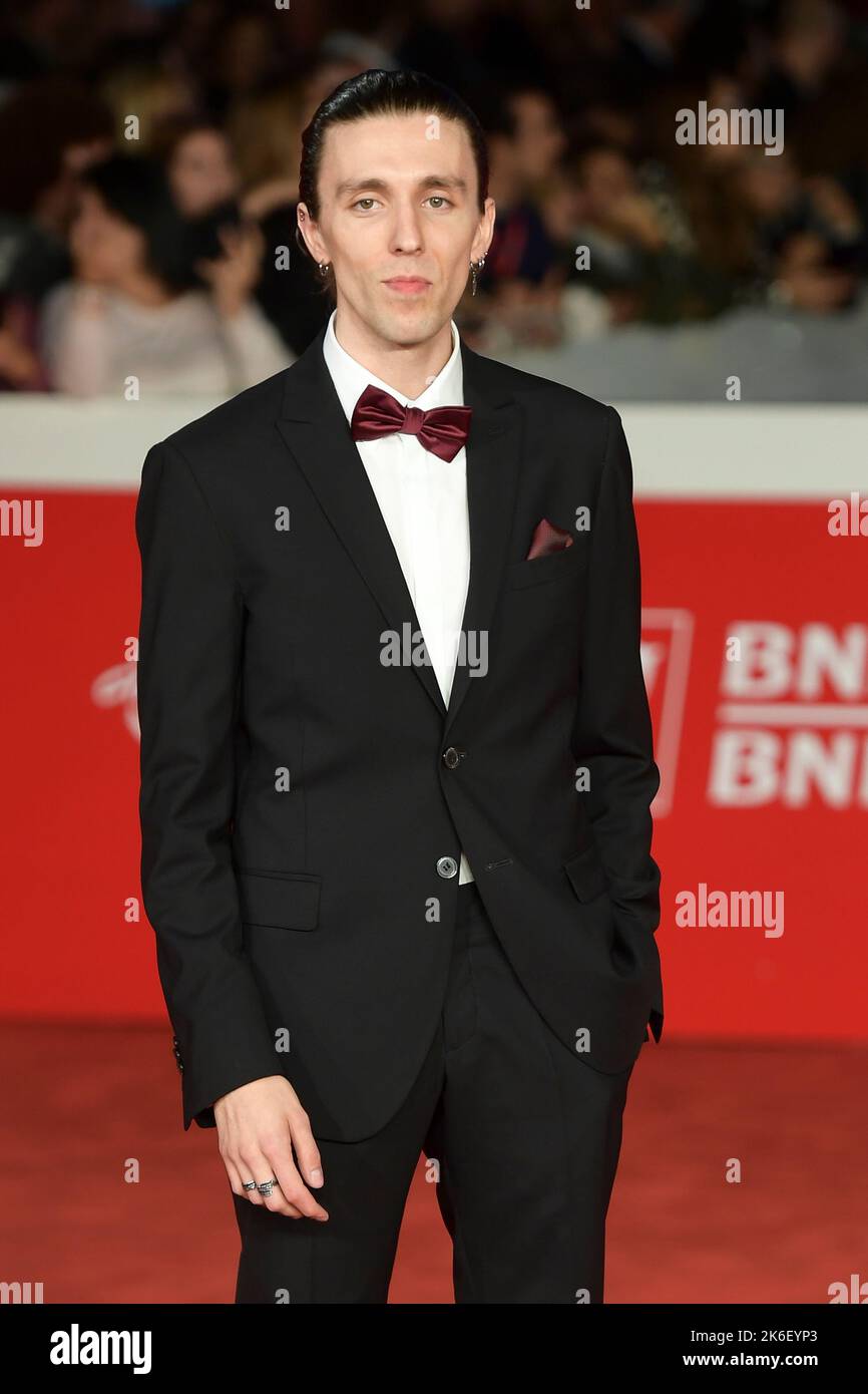 Lorenzo Mellini attends the red carpet of the movie "Colibrì" at the ...