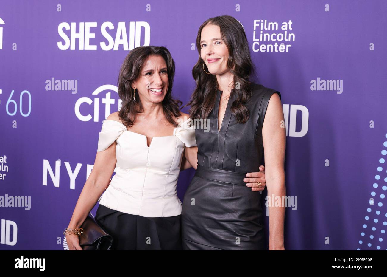 New York, NY, USA. 13th Oct, 2022. Jodi Kantor, Megan Twohey at ...