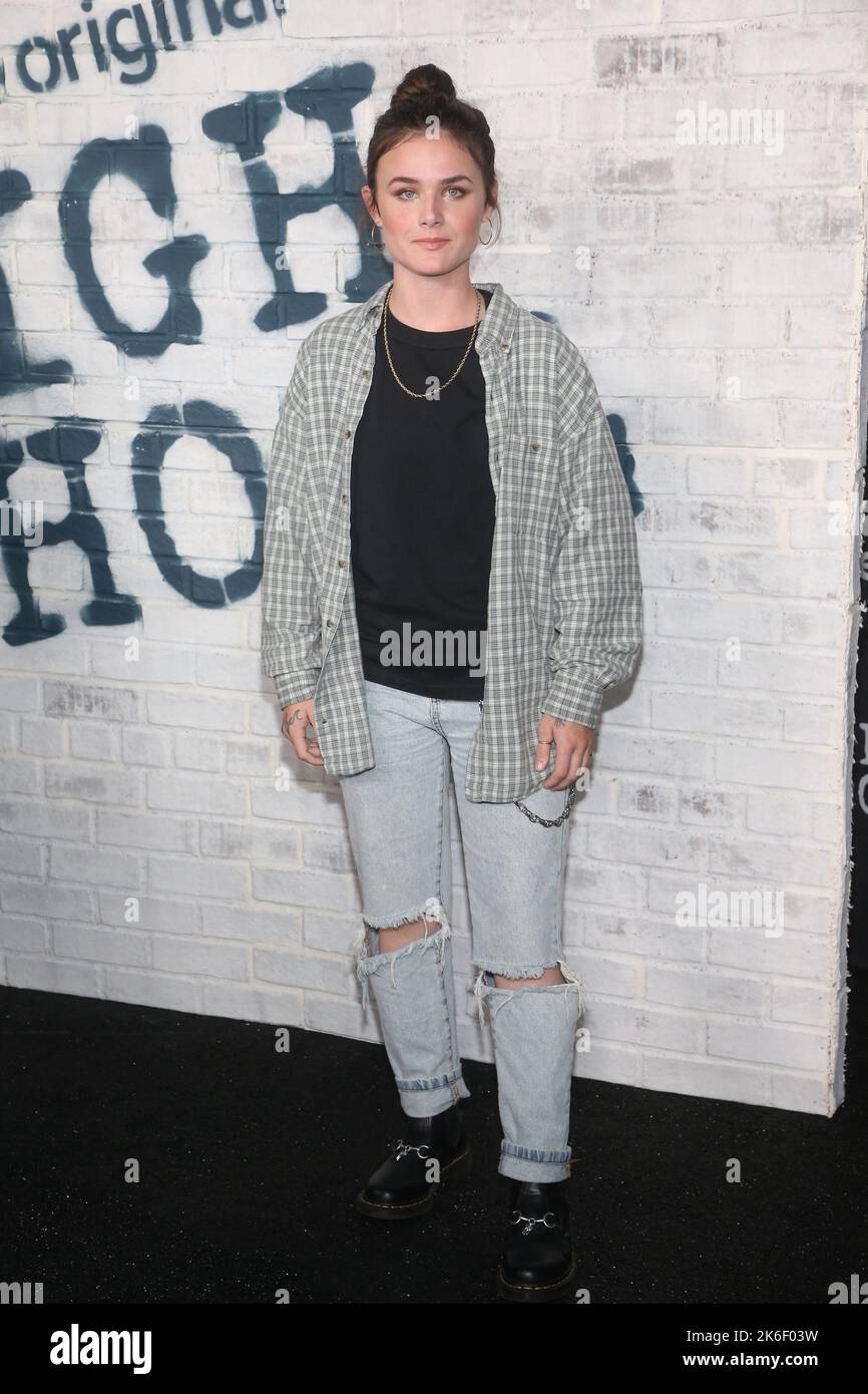 Los Angele, Ca. 13th Oct, 2022. Seazynn Gilliland at the premiere of ...