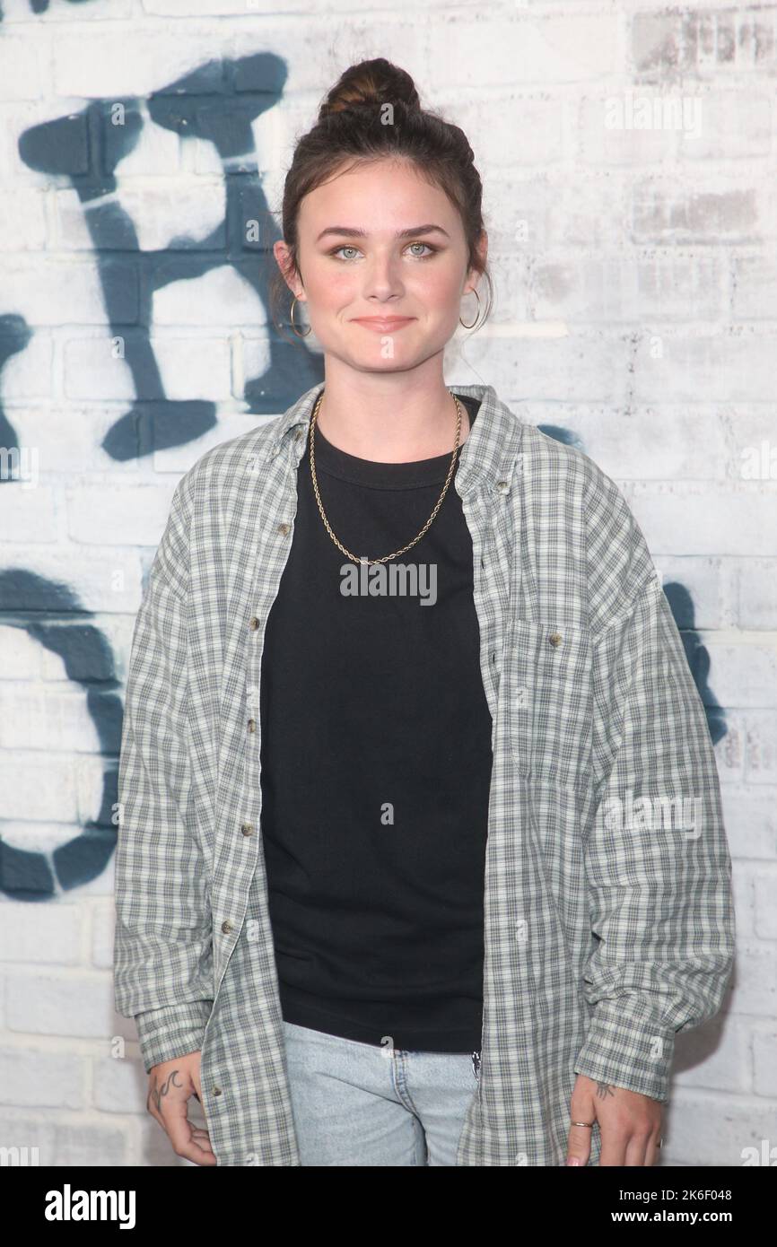 Los Angele, Ca. 13th Oct, 2022. Seazynn Gilliland at the premiere of ...