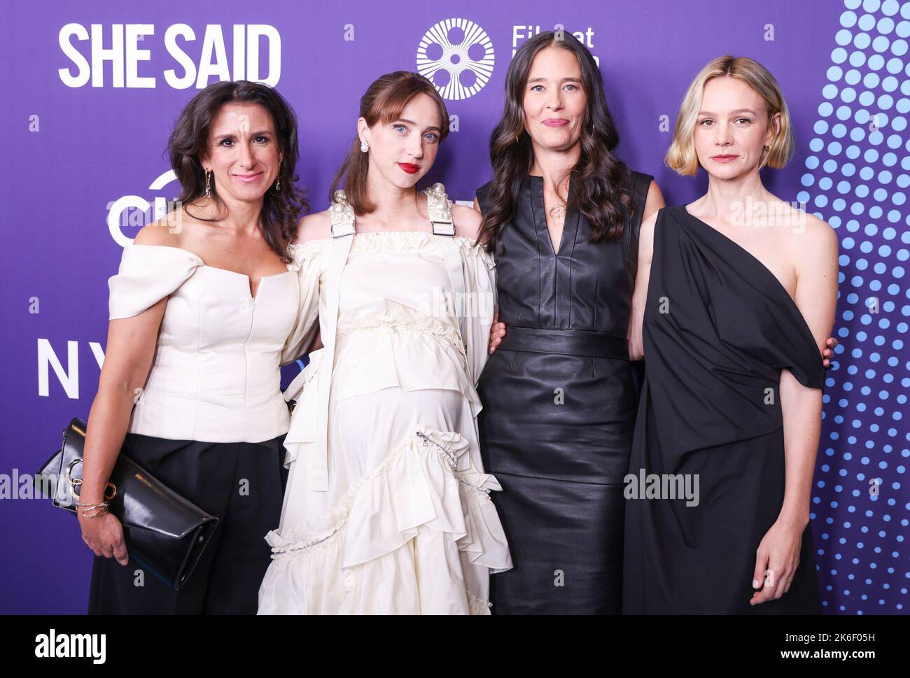 New York, NY, USA. 13th Oct, 2022. Jodi Kantor, Zoe Kazan, Megan Twohey ...