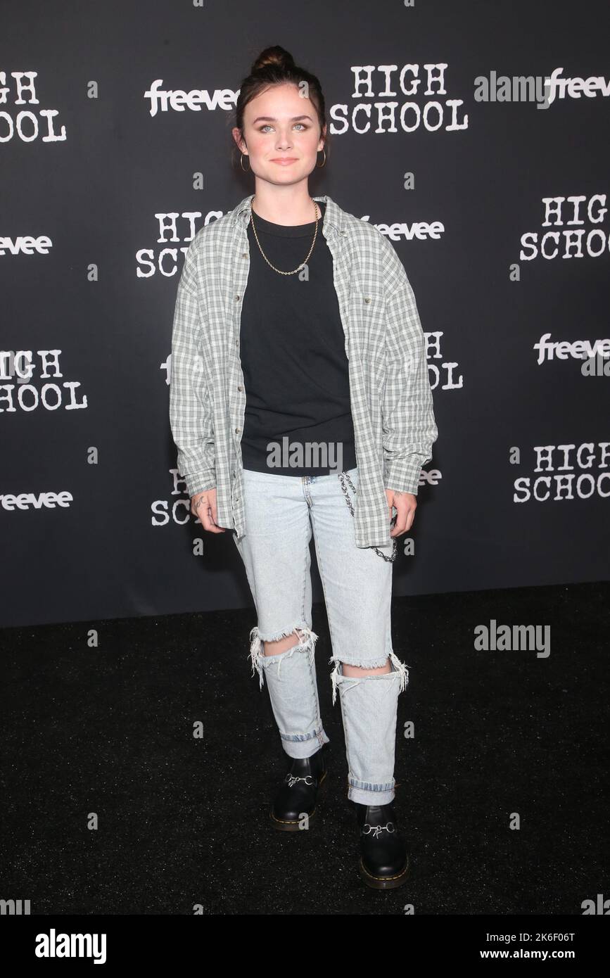 Los Angele, Ca. 13th Oct, 2022. Seazynn Gilliland at the premiere of ...