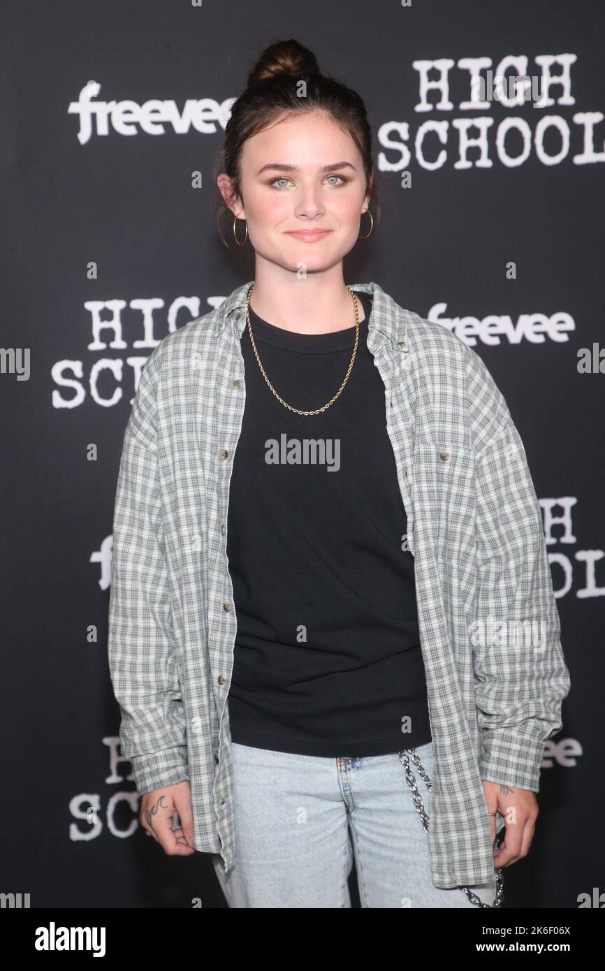 Los Angele, Ca. 13th Oct, 2022. Seazynn Gilliland at the premiere of ...