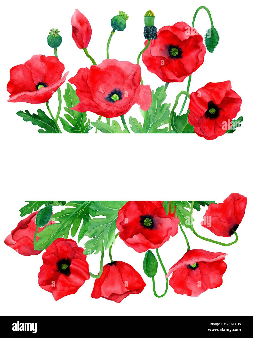 Poppy Field Clip Art