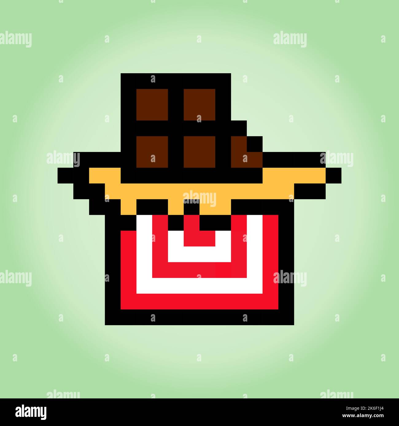 Chocolate Bar Pixel Art at Billie Delgado blog
