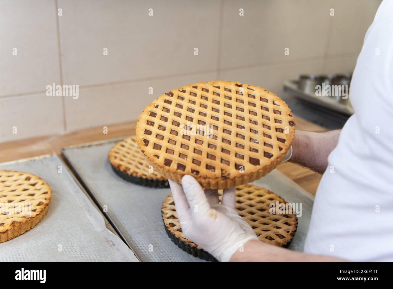 Close up man making cake hi-res stock photography and images - Alamy