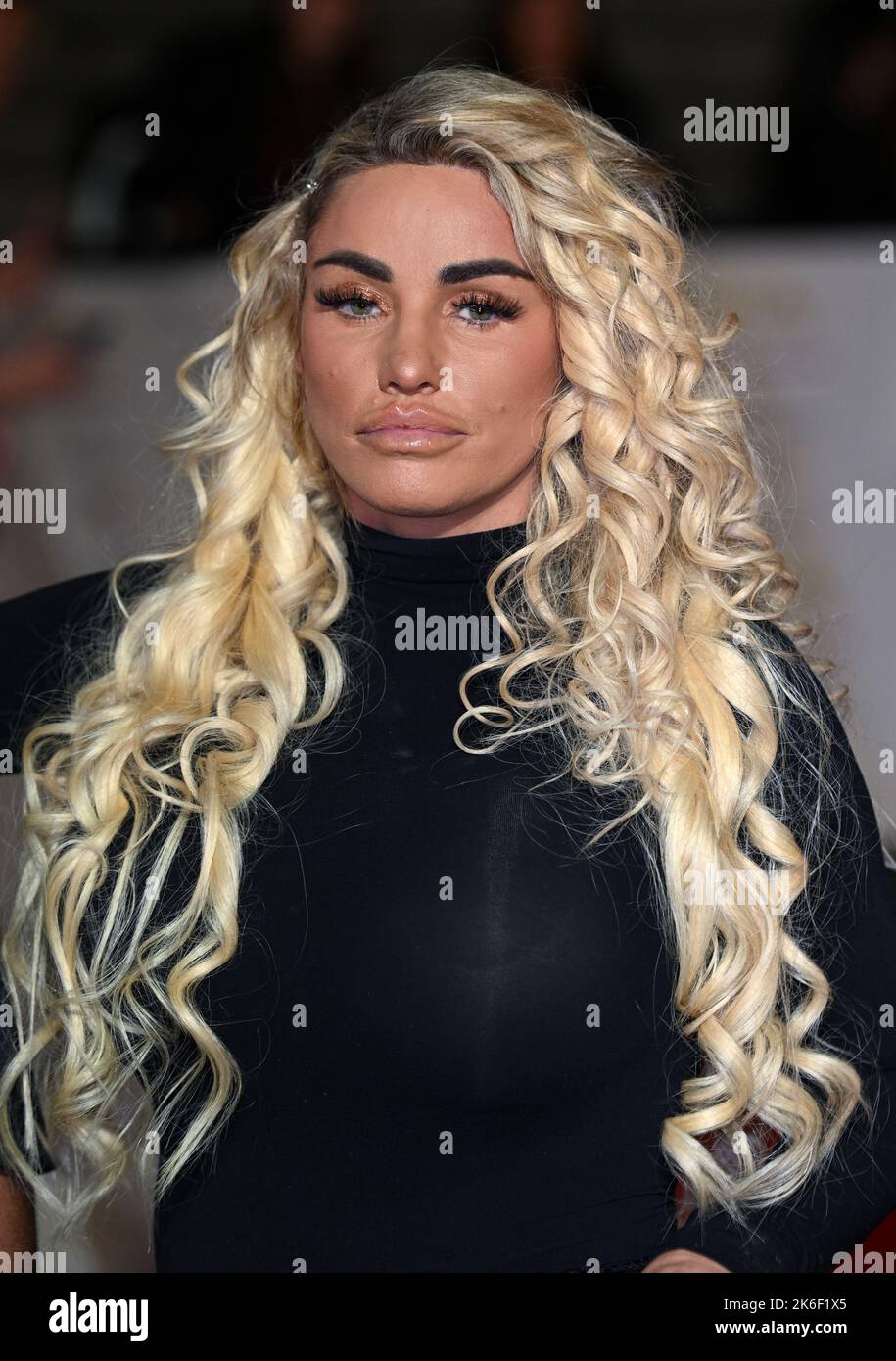 October 13th, 2022. London, UK. Katie Price arriving at the 2022 ...