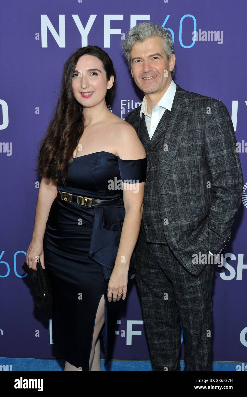 New York, NY on October 13, 2022. L-R: Sarah Ann Masse and Nick Afka ...
