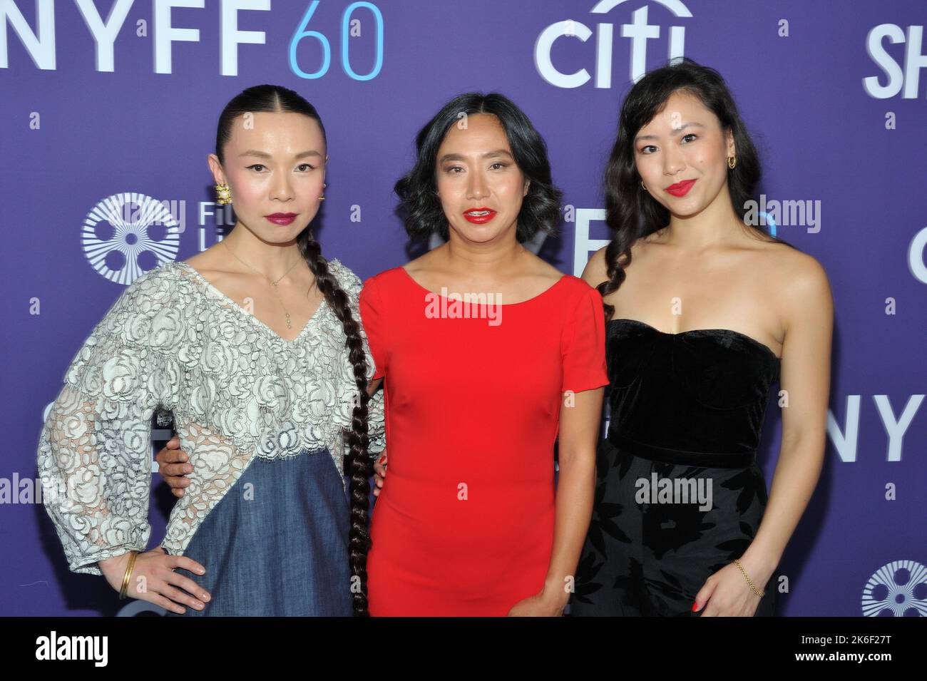 New York, NY on October 13, 2022. L-R: Angela Yeoh, Rowena Chiu and ...