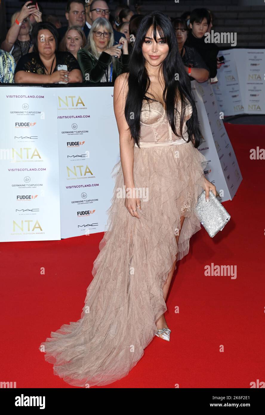 October 13th, 2022. London, UK. Marnie Simpson arriving at the 2022 ...