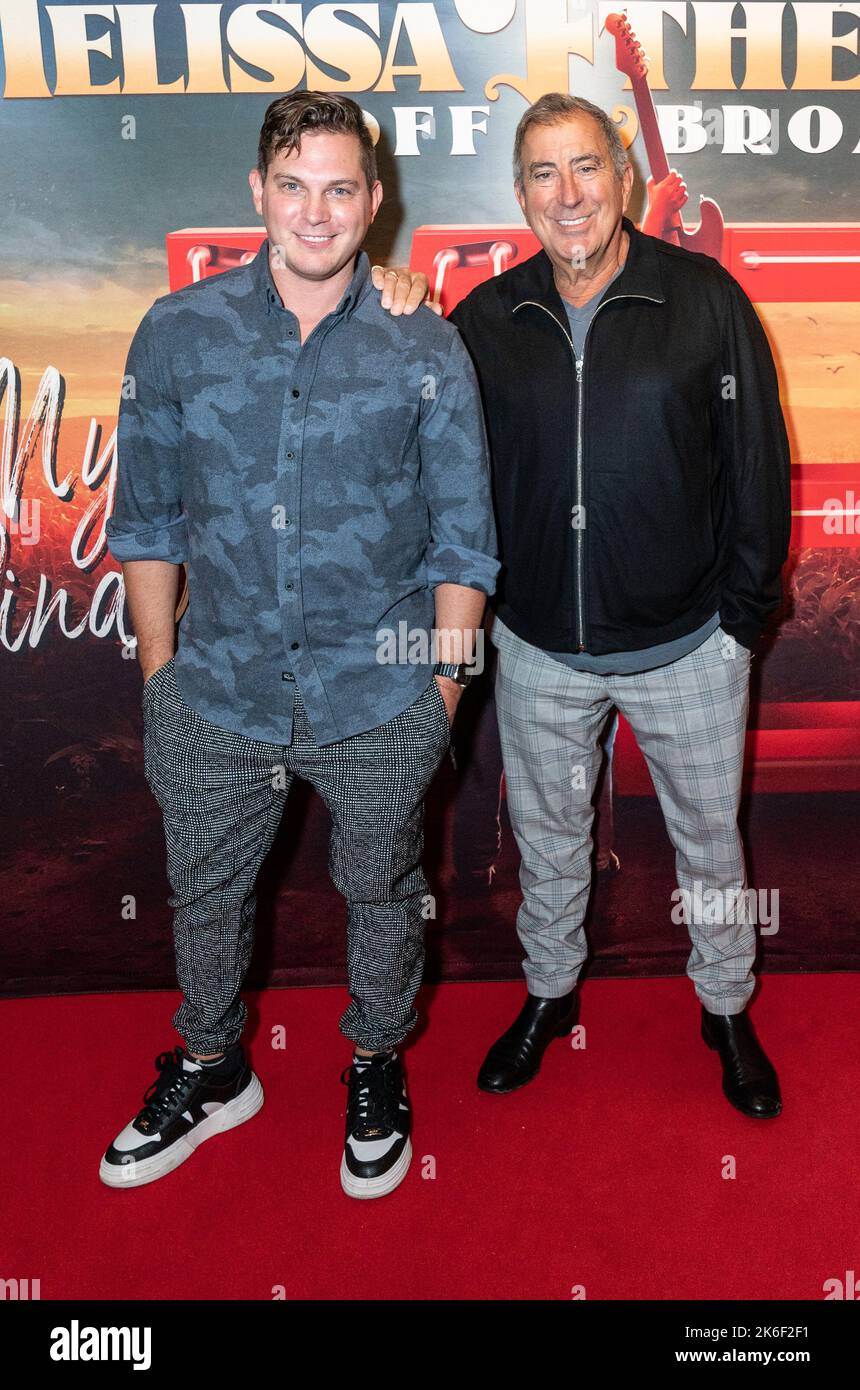 New York, October 13, 2022. Paul Becker and Kenny Ortega attend opening ...