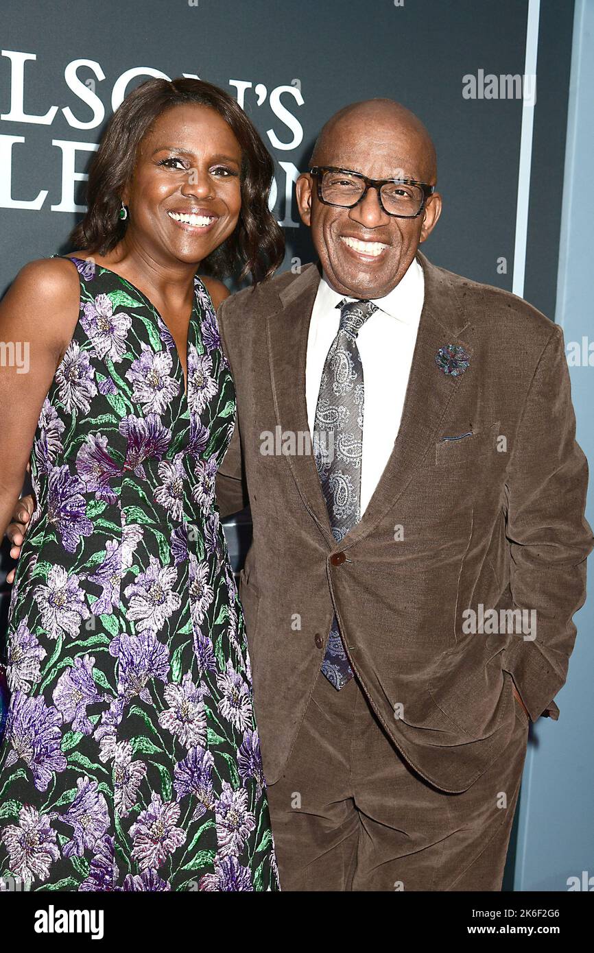 Deborah Roberts and Al Roker attend The Revival of August Wilson's "The ...