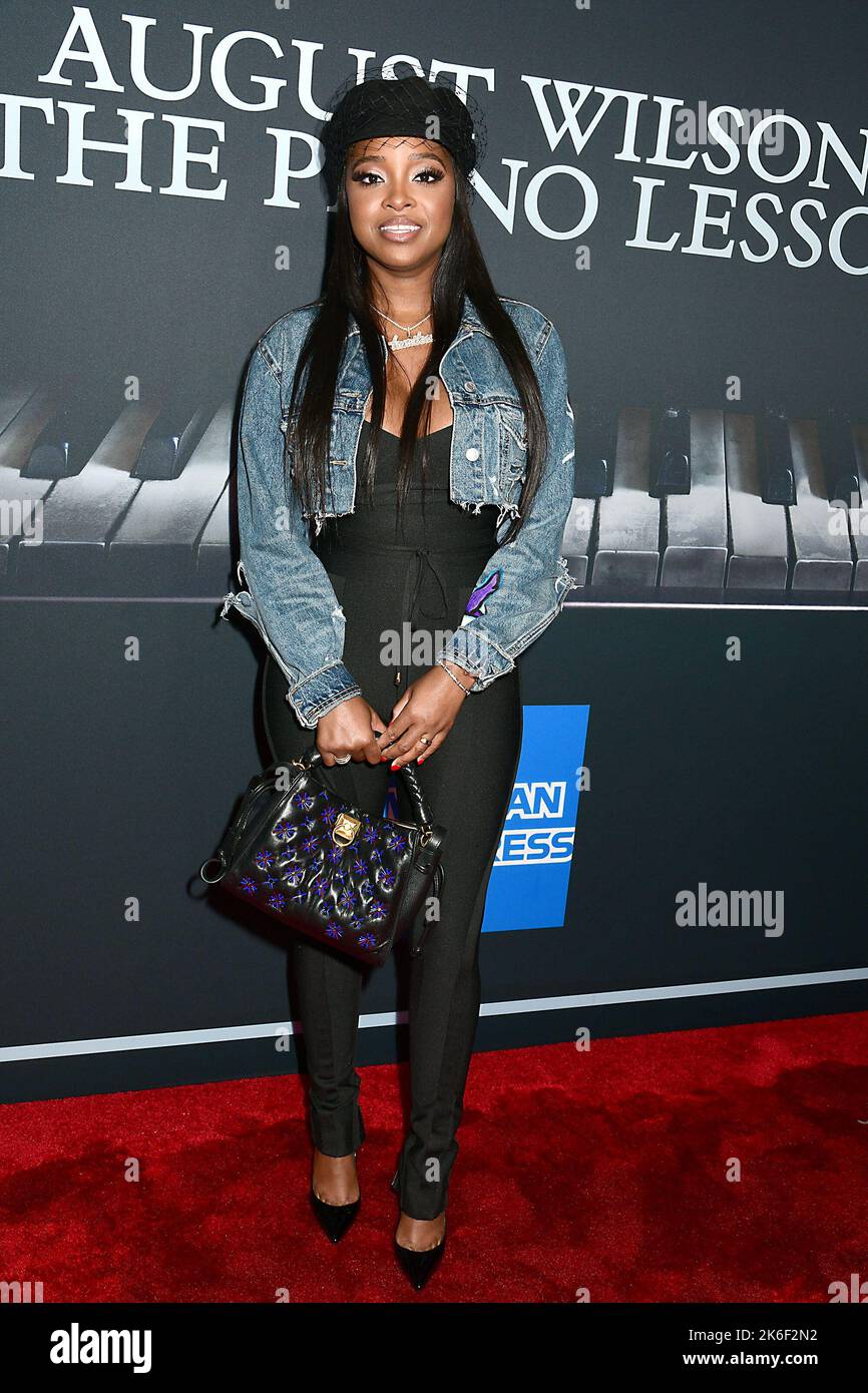 Marielle Bobo attends The Revival of August Wilson's "The Piano Lesson ...