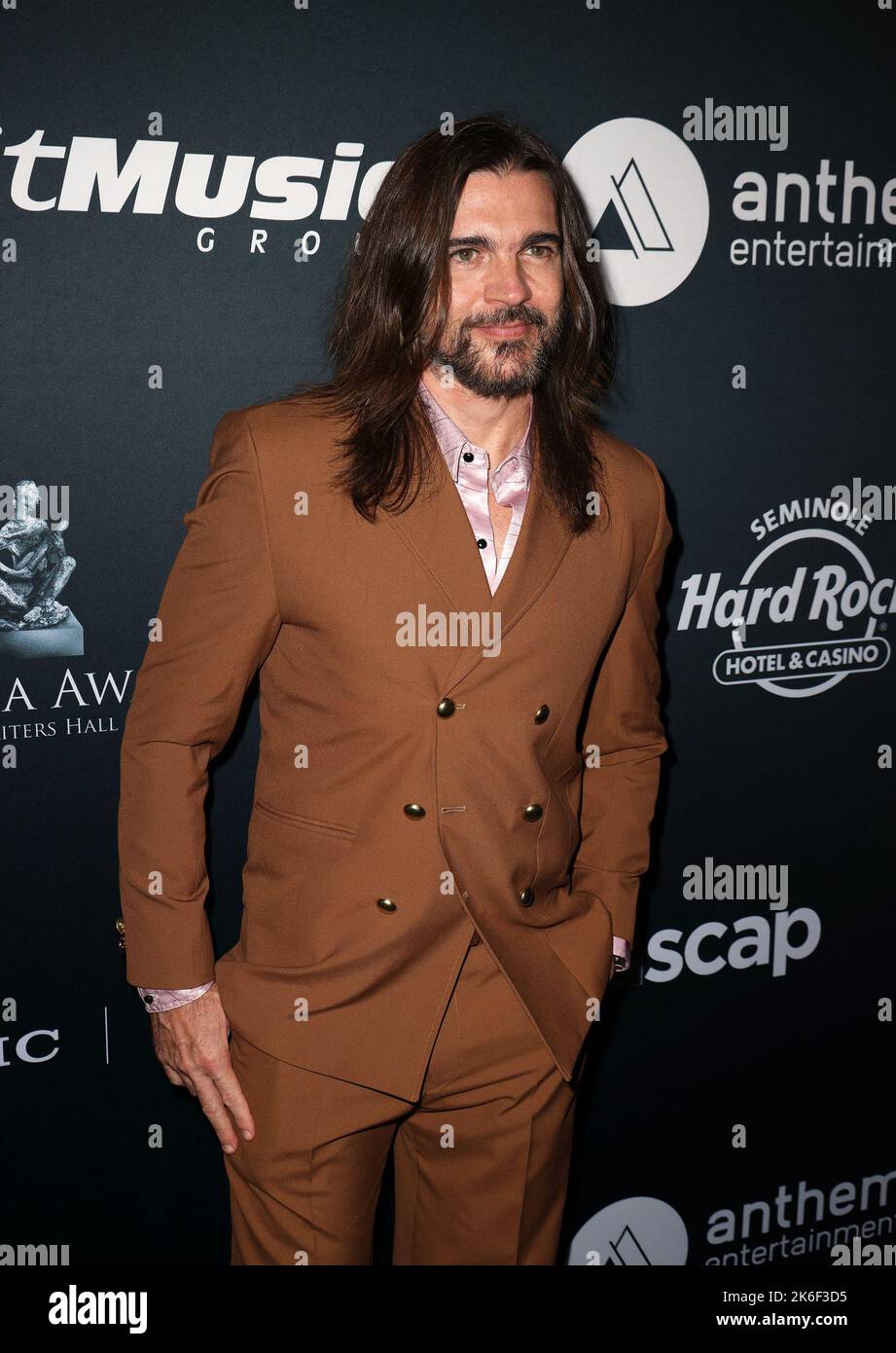 HOLLYWOOD, FL -OCT 13th: Juanes is seen during the Latin Songwriters ...
