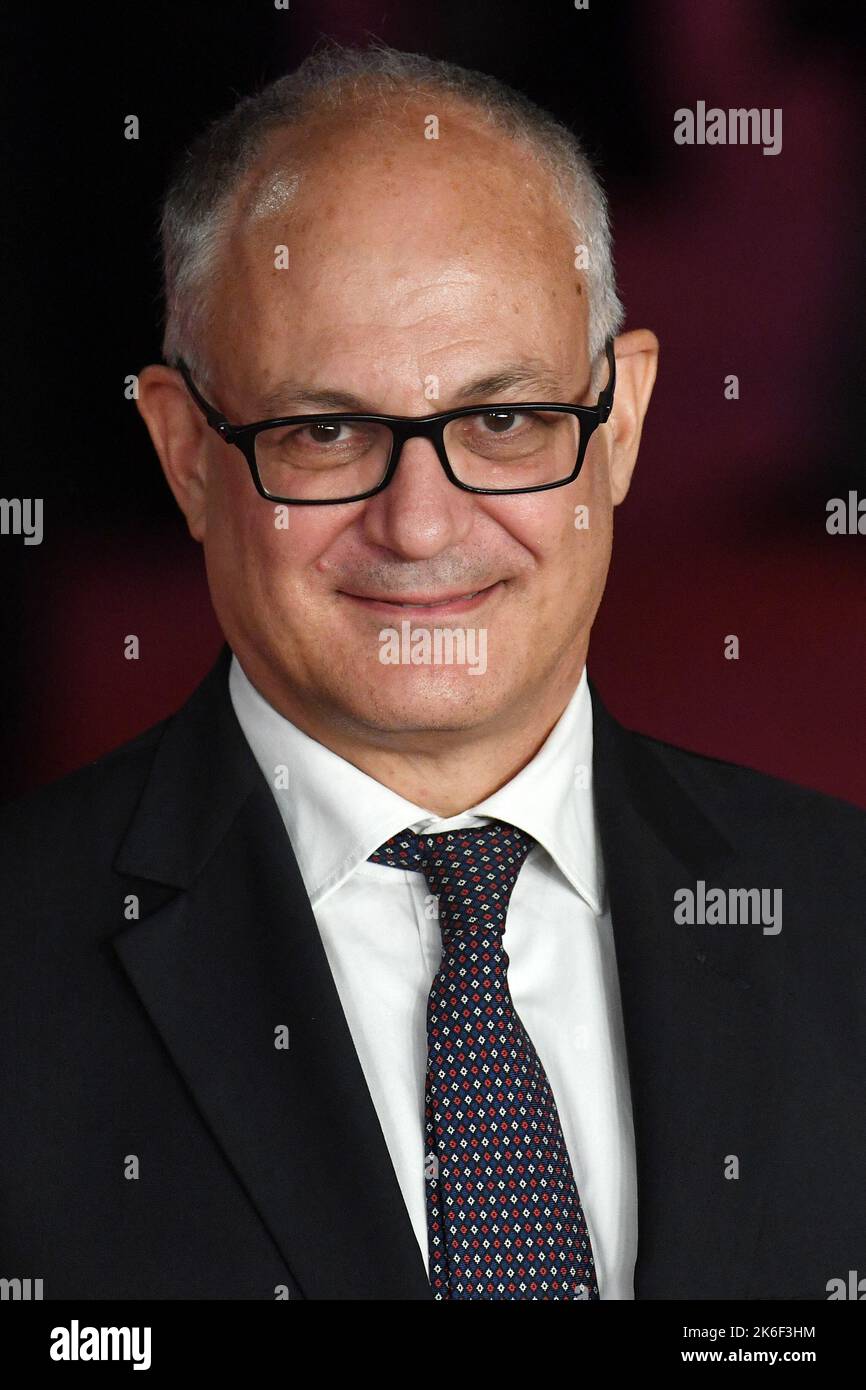 Rome, Italy. October 13, 2022, Rome’s mayor Roberto Gualtieri attends ...