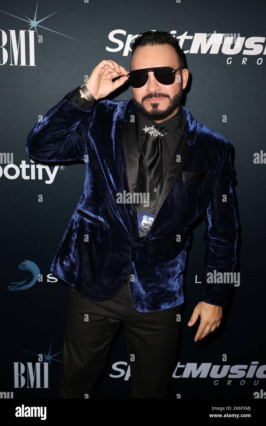 HOLLYWOOD, FL -OCT 13th: CHEKO is seen during the Latin Songwriters ...