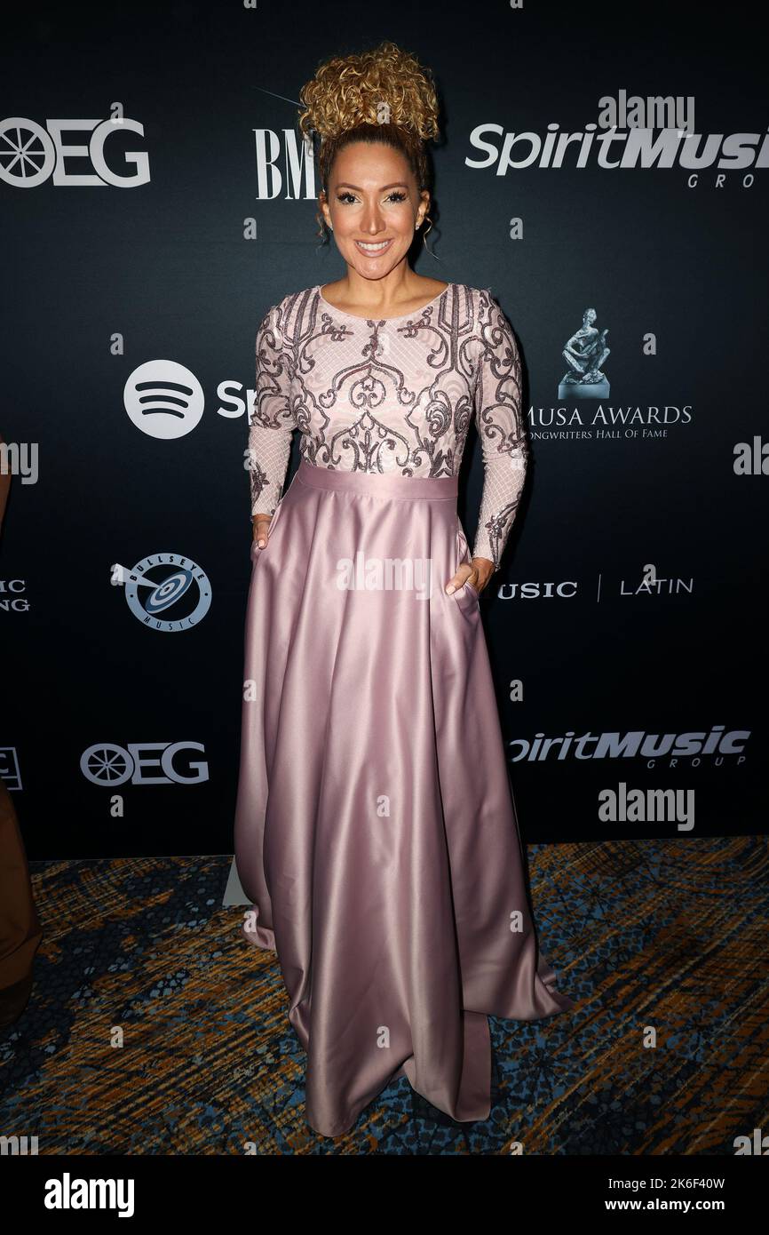 HOLLYWOOD, FL -OCT 13th: Erika Ender is seen during the Latin ...