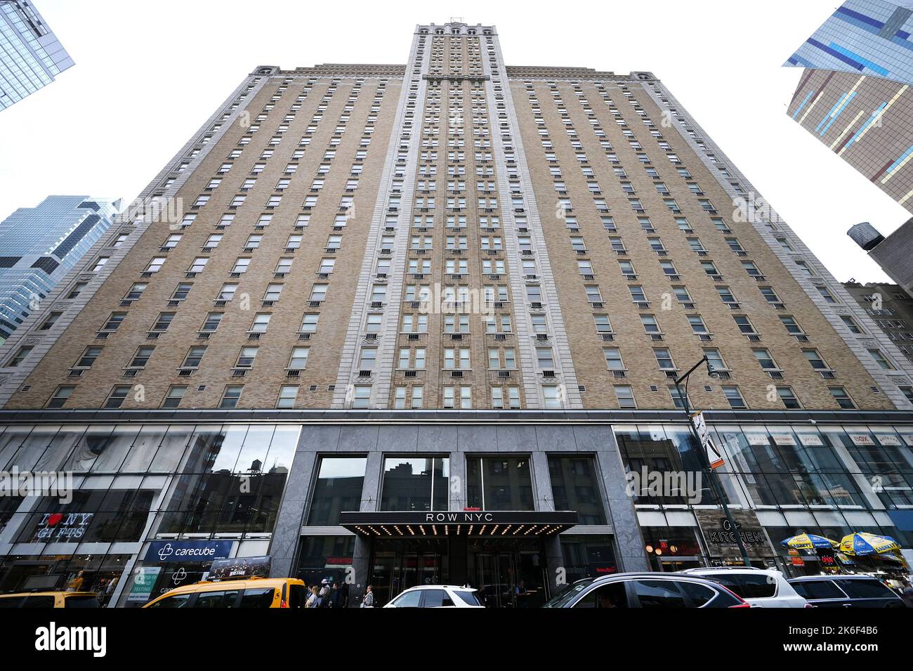 New York, USA. 13th Oct, 2022. Exterior view of the Row NYC Hotel in ...