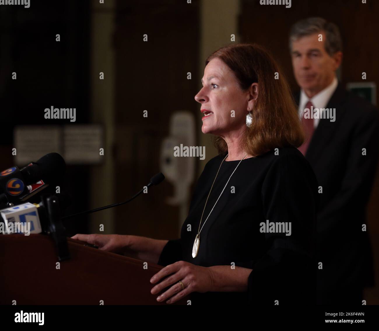 Raleigh, North Carolina, USA. 13th Oct, 2022. Raleigh Mayor Mary-Ann ...