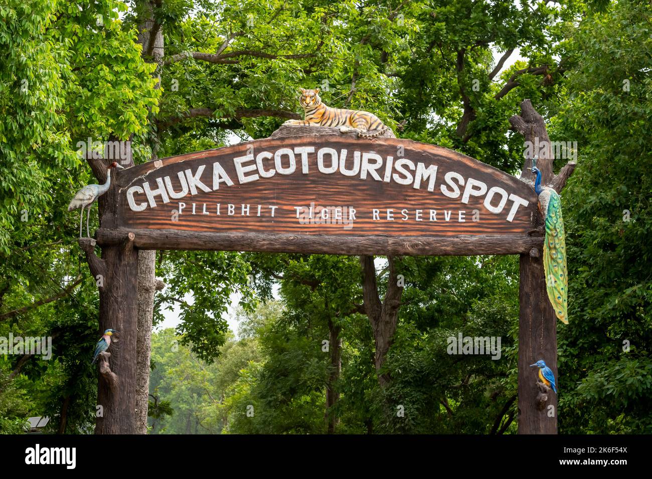 Chuka ecotourism spot, pilibhit, Uttar Pradesh, India - May 22, 2022 ...