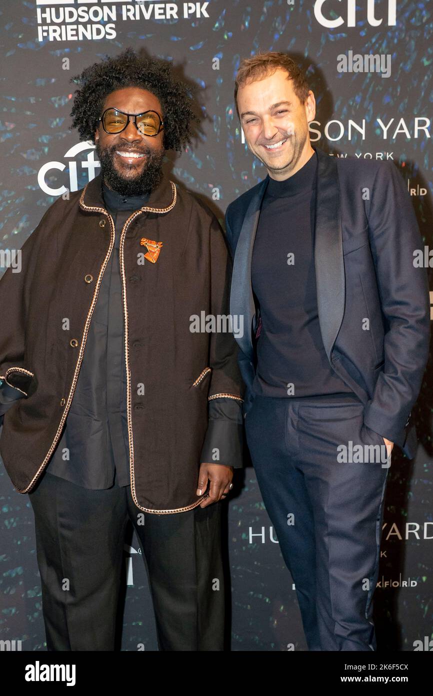 New York, United States. 13th Oct, 2022. Questlove and Chef Daniel Humm ...