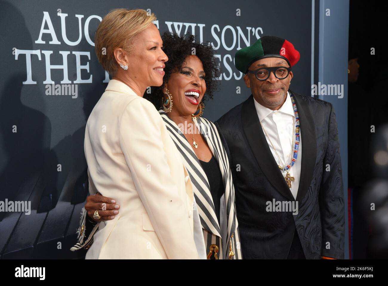 Tonya Lewis Lee, Pauletta Washington and Spike Lee attend The Piano ...