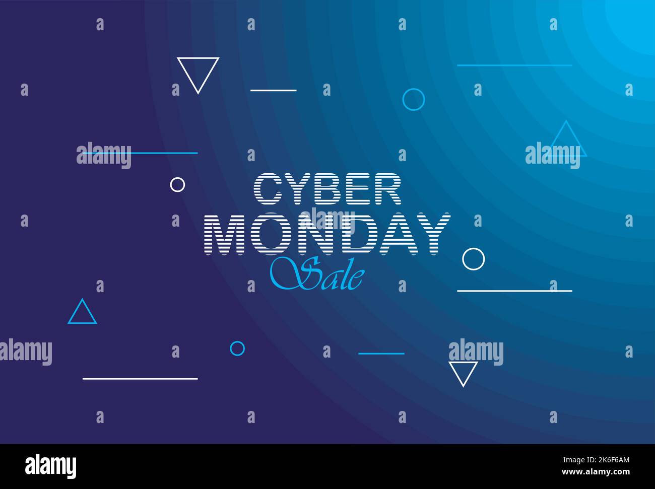 cyber monday sale lettering Stock Vector Image & Art - Alamy