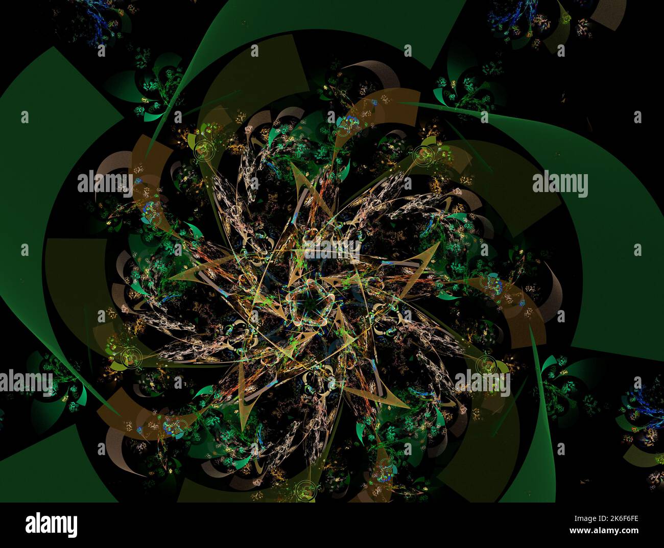 Imaginatory lush fractal texture image abstract background Stock Photo ...