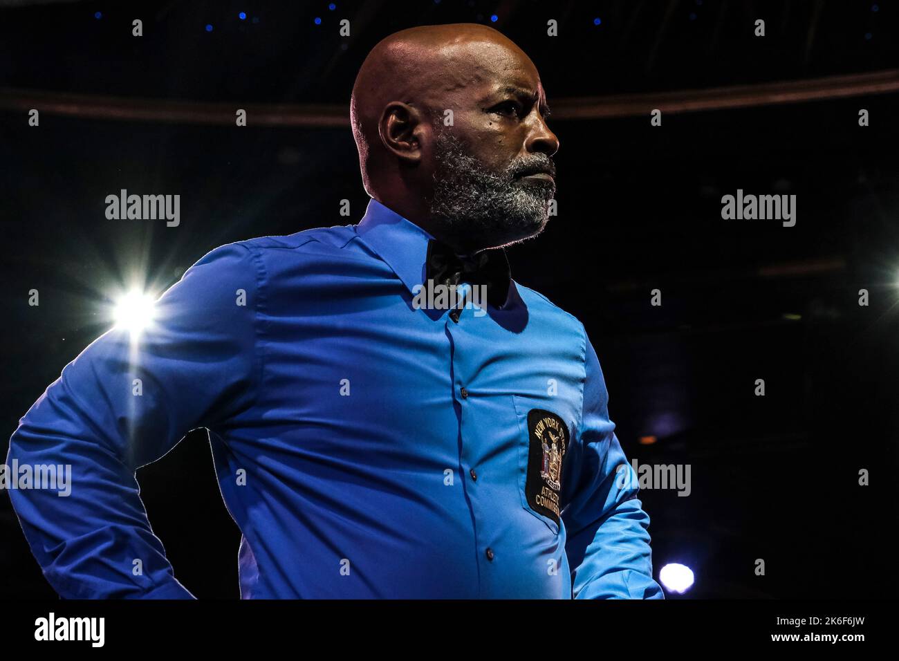 New York City, NY, USA. 13th Oct, 2022. Referee Steve Willis at Boxing ...