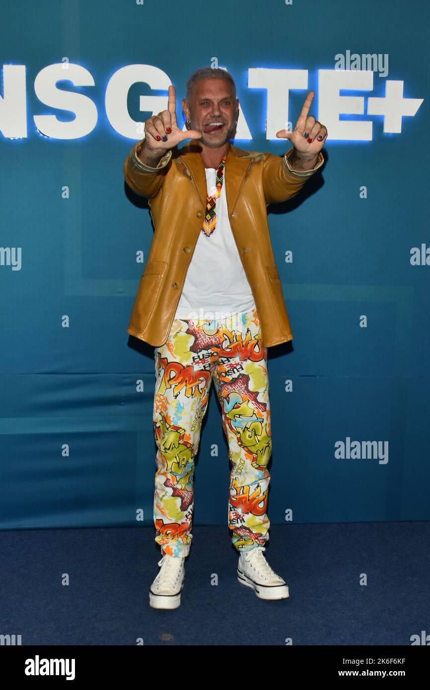 Mexico City Mexico 13th Oct 2022 Actor Nacho Vidal Attends The Lionsgate Plus Entertainment
