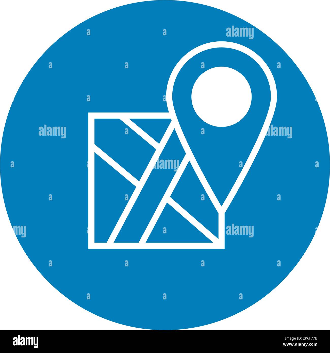 pin location in map Stock Vector Image & Art - Alamy