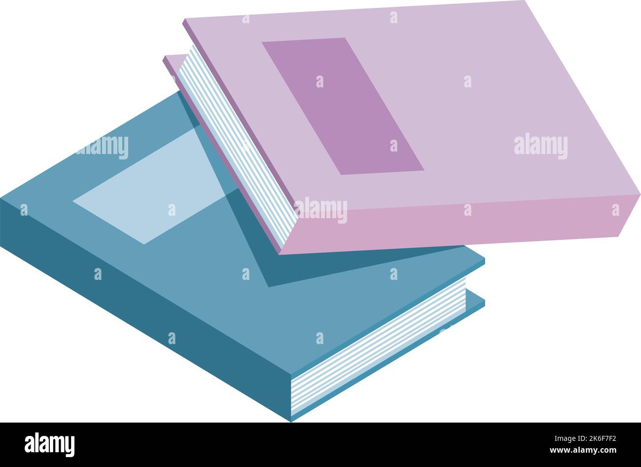 two text books library Stock Vector Image & Art - Alamy