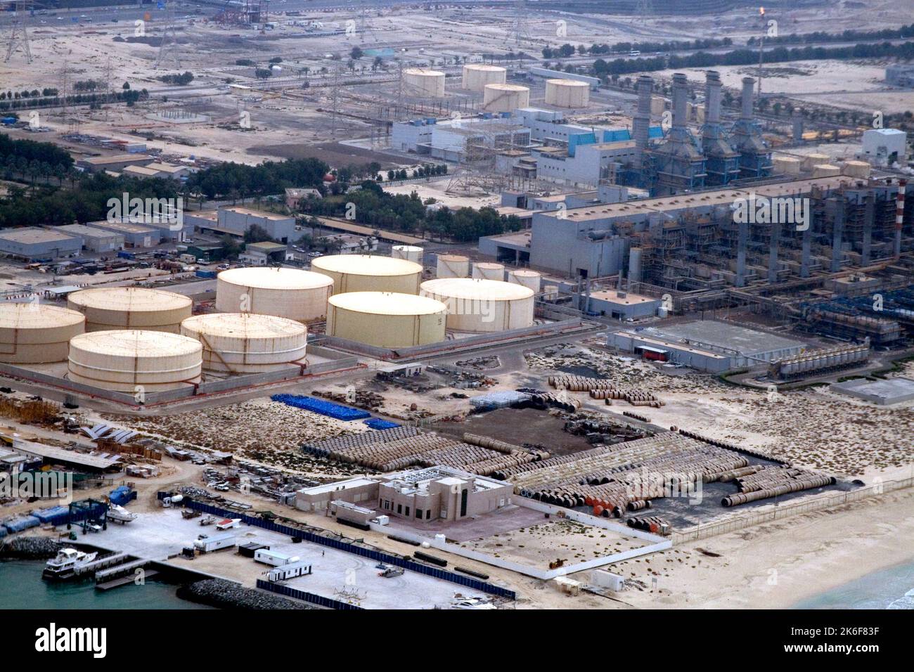 DEWA Desalination Plant, Dubai. 2009 Stock Photo - Alamy